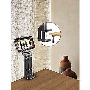 kolodosa Airplane Phone Holder Travel Essentials Accessories Cruise car Mount Cell Stand air Plane Table seat Desk Flight Vacation Size Golf cart Universal Hands Free