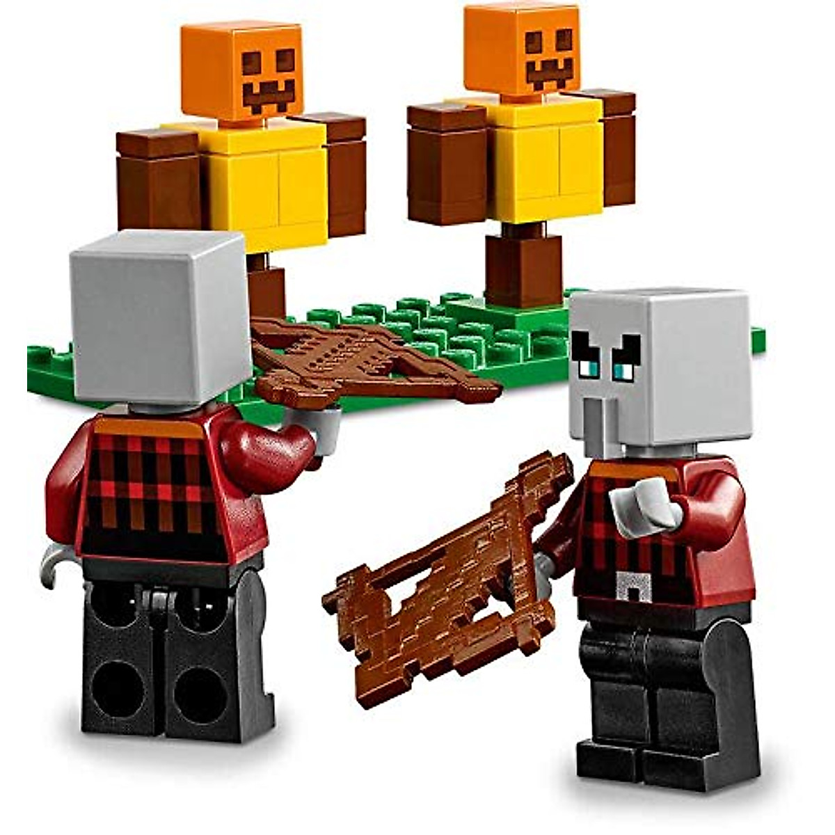 LEGO Minecraft The Pillager Outpost 21159 Awesome Action Figure Brick Building Playset for Kids Minecraft Gift (303 Pieces)