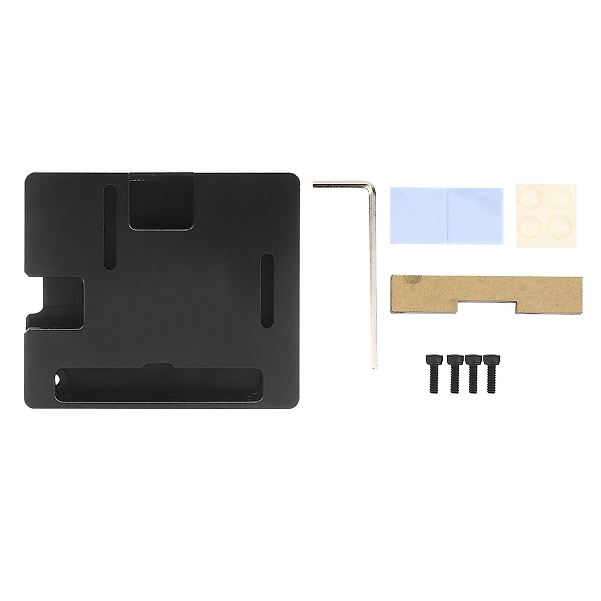 Raspberry 3 A+ Case, Raspberry Heatsink Case for Raspberry 3A+, 3 Model A+, Black,Radiator Fan Assembly