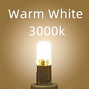 Ba15s 1156 P21w Led 12V Ac/Dc 6w Low Voltage Bulbs, 1141 S8 Single Contact Bayonet Base, 3000K Warm White, for Landscape Lighting, RV, Camper, Outdoor Path Lighting Deck Lighting. (Pack of 4)