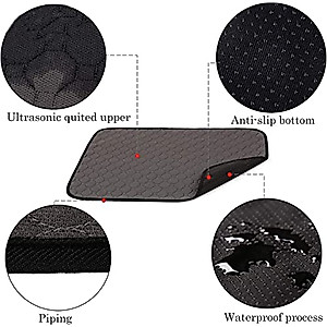 Guinea Pig Cage Liners - Washable Guinea Pig Pee Pads, Waterproof Reusable & Anti Slip Guinea Pig Bedding Fast and Super Absorbent Pee Pad for Small Animals Rabbit Hamster Rat