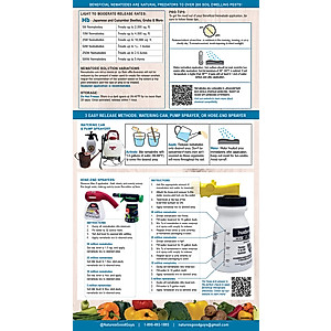 Beneficial Nematodes Heterohabditis bacteriophora HB -Ships from USA (50 Million)