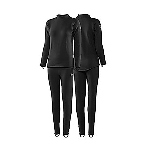 Waterproof Womens Body 2X Double Layer 665g Undergarment Top, Medium