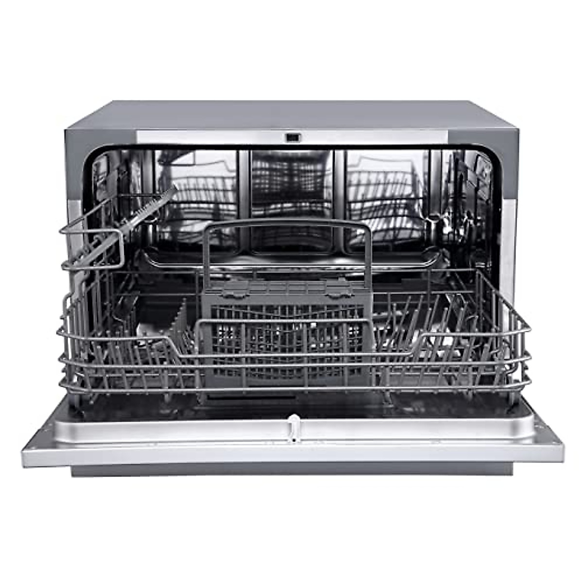 EdgeStar DWP62WH 6 Place Setting Portable Countertop Dishwasher - White