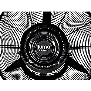 Luma Comfort MF26B High Power Misting Fan – All Metal 26” with 1000 Sq Ft Cooling & 5 Gal Tank