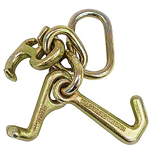 Mytee Products (2 Pack) RTJ Cluster Hook Heavy Duty Wrecker Hauler Tow Towing Truck Chain Pair R T J