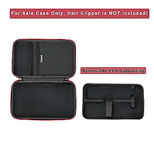 RLSOCO Hard Case for Wahl Professional 5 Star Cordless/Corded Magic Clip Hair Clipper Model 8148/8451/8504/8545/8509 & Wahl Clipper Elite Pro Corded Haircut 79602 / Deluxe Chrome Pro 79524 (Case Only)