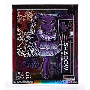 Rainbow High Shadow High Monique Verbena - Purple Fashion Doll. Fashionable Outfit & 10+ Colorful Play Accessories. Great Gift for Kids 4-12 Years Old & Collectors