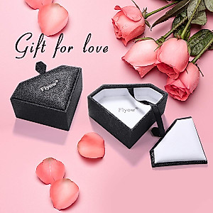 FLYOW Horseshoe Necklace Sterling Silver Lucky Jewelry Horseshe Pendant Necklace Horse Gift for Women