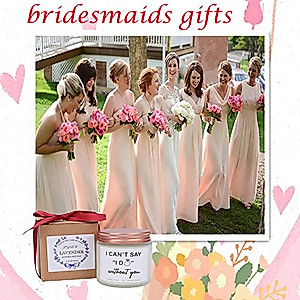 I Can't Say I Do Without You Lavender Scented Candles, Gifts for Engagement, Bridesmaid, Girlfriend, Husband, Boyfriend, Wedding Day