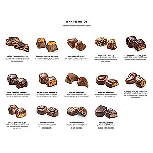 Godiva Chocolatier Gift Box, Nut & Caramel, 19 pc.,8.9 ounces