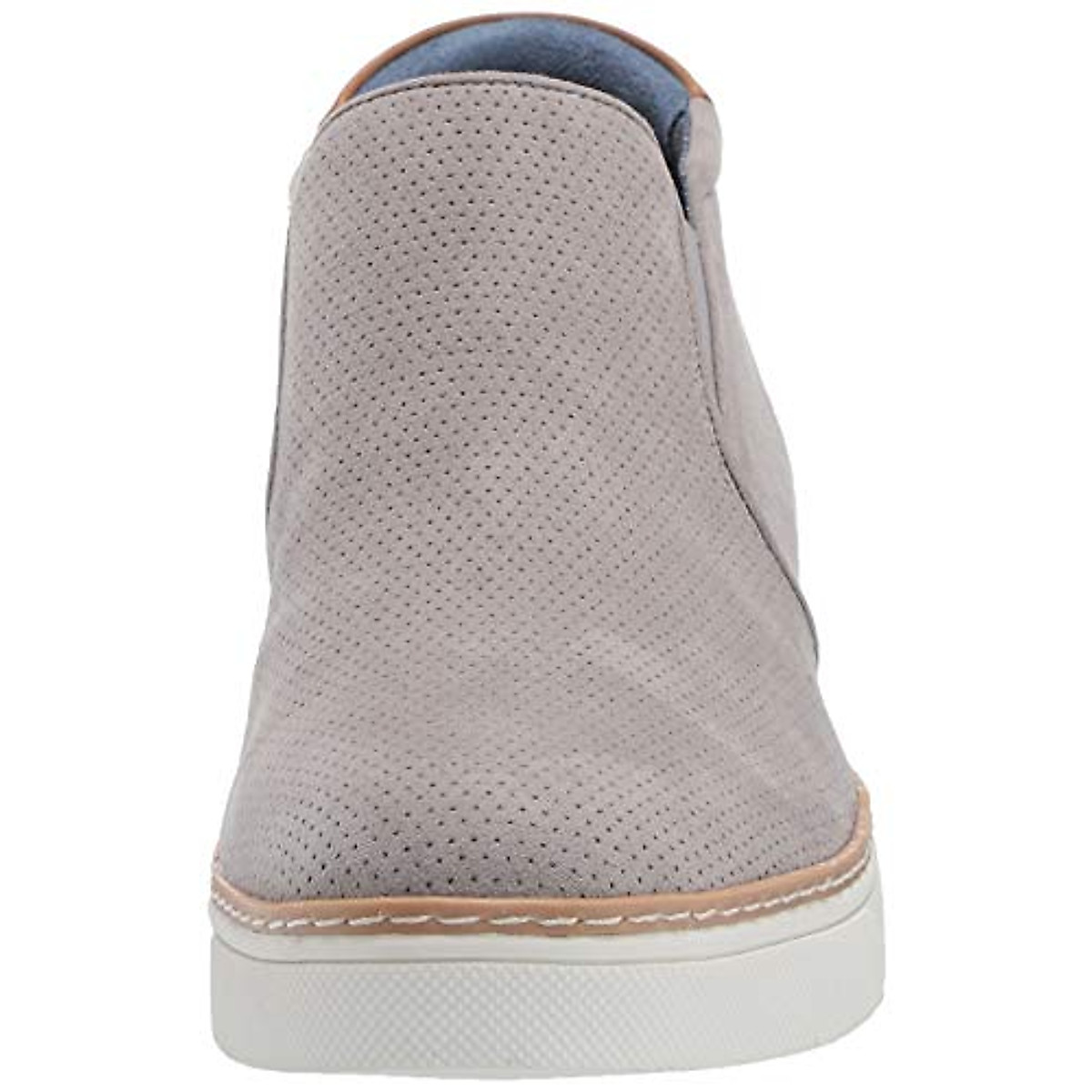 Dr. Scholl's Shoes Womens If Only Slip On Hidden Wedge Platform Sneaker,Soft Grey,9