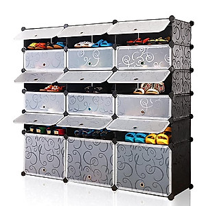 PETIT MANON Wire Cube Connectors - 24 PCS Wire Grid Cube Plastic Connectors for Wire Storage Cubes/Modular Closet/Wire Shelving