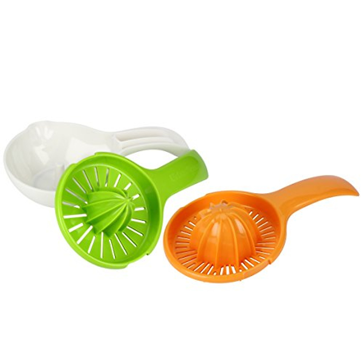 Urban Trend Tango Citrus Juicer with Two Juicing Heads, Lemons, Limes, Oranges and Grapefruit, Ergonomic Handle, and Non-Slip Base