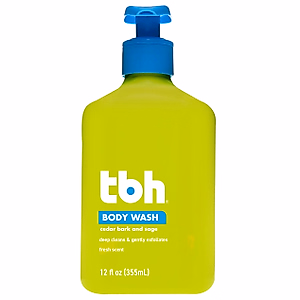 TBH Kids Body Wash - Gentle Exfoliating Body Wash - Sulfate, Paraben Free - 12 oz