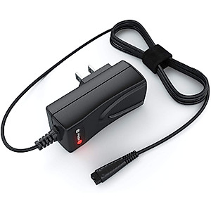 Pwr Charger for Panasonic Wes7058k7658 Pro-curve Shaver Wet/dry AC Adapter-Replacement - Re7-40 Re7-68 Es8243a Es8103 Es8103s Es8109 Es8109s Es7103 Es7109 Es7056s !Check Plug! Extra Long 6.5 Ft Cord