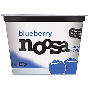 Noosa Blueberry Finest Yoghurt, 4.5 Ounce - 6 per case.