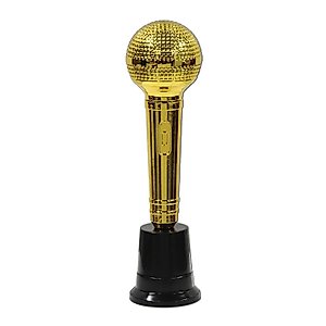 Microphone Award Party Accessory (1 count) (1/Pkg)