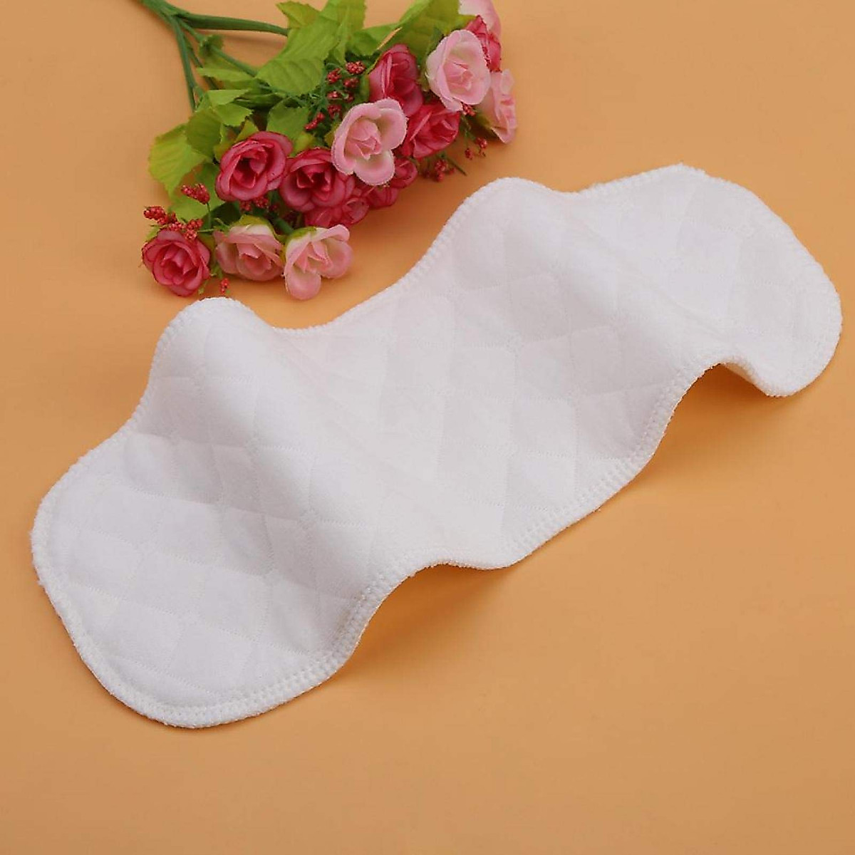 Sonew 10pcs Soft&Breathable Baby Diapers Toddler Cotton Nappy Insert Liners Reusable Cotton Cloth Diaper 12.5 * 4.7in Common Size(6 Layers)