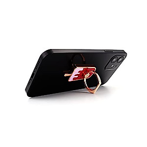 LaMignonne Phone Ring Holder Ice Cream Stick Metal Finger Grip 360° Rotation Kickstand Universal Phone Grip Compatible with All Smartphone