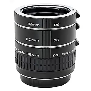 Kenko Auto Extension Tube Set DG for Canon EOS Lenses A-EXTUBEDG-C
