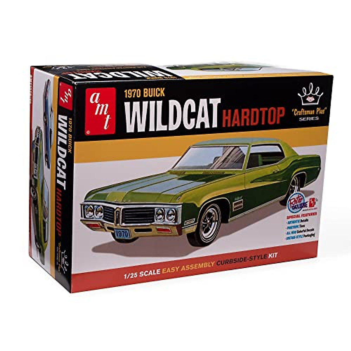 AMT1970 Buick Wildcat Hardtop 1:25 Scale Model Kit
