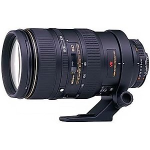Nikon 80-400mm f/4.5-5.6D ED Autofocus VR Zoom Nikkor Lens (OLD MODEL)