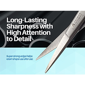 Scissors 4.5 inch Straight Gold Plated handle Dental Surgical art & craft BY Wise Linkers