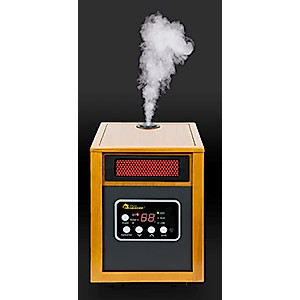 Dr. Infrared Heater Portable Space Heater with Humidifier, 1500-Watt