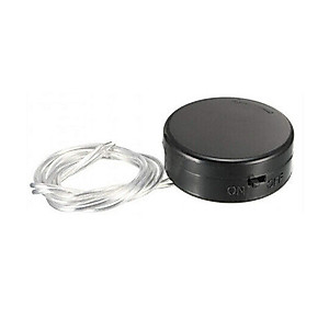bnafes Wire Lead Type 6V CR2032 Coin Cell Button Plastic Battery Holder Case with On/Off Switch Pack of 10