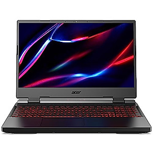 acer Nitro 5-AN515 Gaming & Entertainment Laptop (AMD Ryzen 7 6800H 8-Core, 64GB DDR5 4800MHz RAM, 2x2TB PCIe SSD (4TB), GeForce RTX 3070 Ti, 15.6" 165Hz Win 11 Pro) with G5 Essential Dock