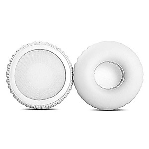 YunYiYi Replacement Earpads Pillow Ear Pads Foam Cushion Cover Cups Repair Parts Compatible with Sony MDR-ZX100 MDR-ZX110 MDR-ZX200 MDR-ZX310 MDR-ZX300 Headphones (White)