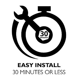 Design House 542985 4-inch Square Corner Hinge, S304 with Basket and Spring Clip, Satin Stainless Steel