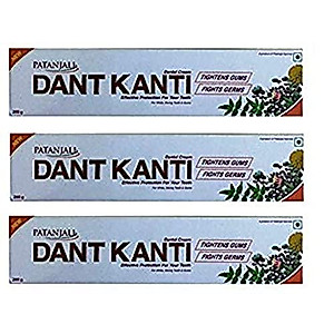 Patanjali Dant Kanti Dental Natural Cream -200g Pack of 3