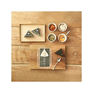 ROM AMERICA Onigiri Nori Sushi Triangle Rice Ball Dried Seaweed Laver Wrappers Refill - 40 Sheets (Pack of 1)