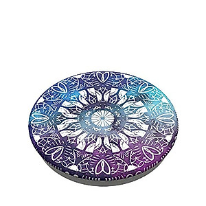 PopSockets: PopGrip Expanding Stand and Grip with a Swappable Top for Phones & Tablets - Cornflower Chakra