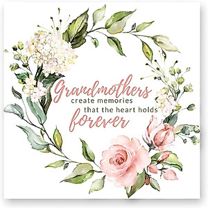 18th Street Gifts Grammy Gift Set, 3 Item Kitchen Decor Set with 2 Dish Towels and Promoted to Grammy Sign