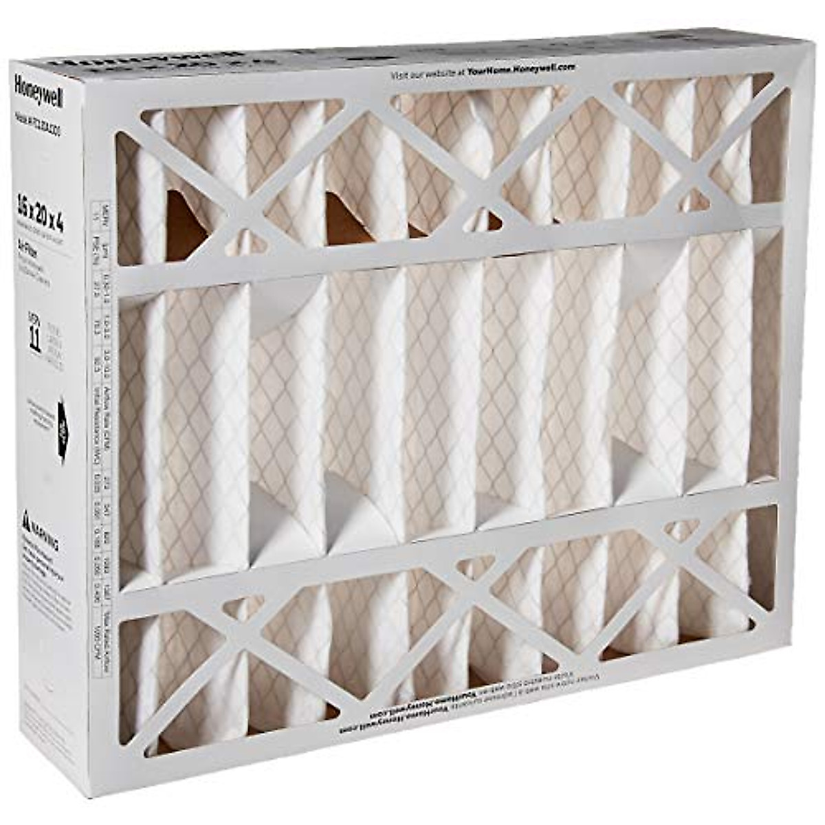 Honeywell Home AC Furnace Media Air Filter 16 x 20 x 4 MERV 11 (1 pk)