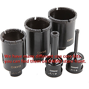 DAMO 1-1/4 inch Dry Wet Diamond Core Drill Bit for Concrete Granite Marble Hole Saw