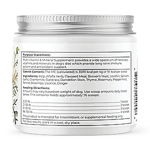 Dr. Harvey's Herbal Multi-Vitamin and Mineral Supplement for Dogs (7 Ounces)