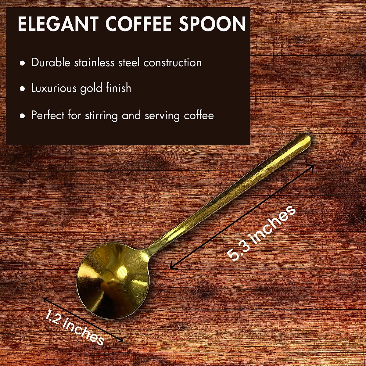 Suneville Coffee Spoon Rest with Coffee Spoon - Tea Spoon Rest - Ceramic Coffee Spoon Holder - Spoon Rest for Coffee Stirrers, Teaspoon & Bar Spoon - Coffee Bar & Station Accessories