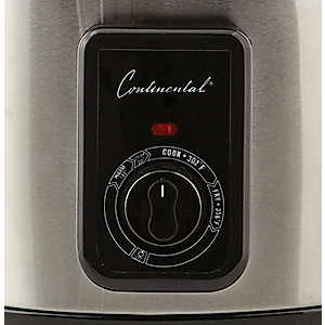 Continental Electric CP43279 5 Liter Deep Fryer Stainless Steel, Silver