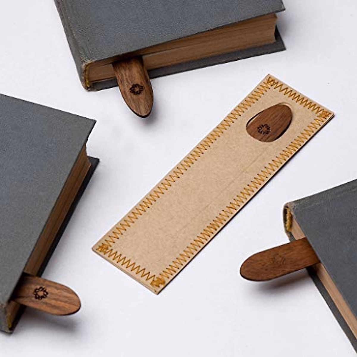 Cool Book Accessories - Handmade Wooden Book Page Holder and 2 in 1 Letter Opener and Bookmark - Best Gifts for Book Lovers