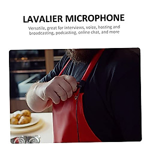 LIGHTAOTAO Microphone USB Wireless Headset Lecture Wireless mic lavalier Lapel mic Video Recording mic Head Headset with mic Recording Mic for Recording Mic Type High Sensitivity Metal