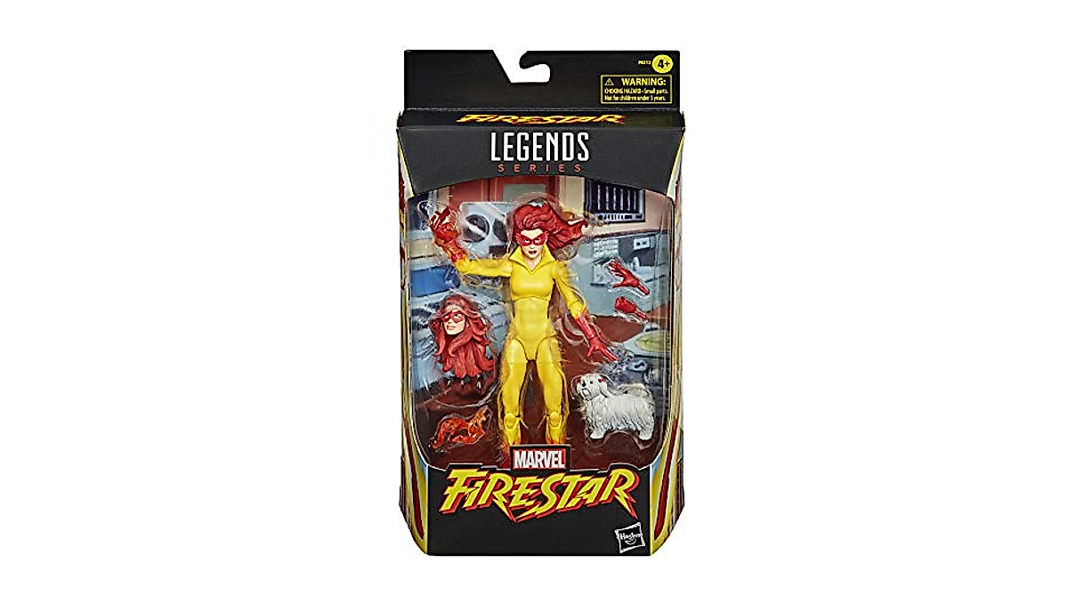 Marvel Legends Firestar Figure: Collect and Play Now