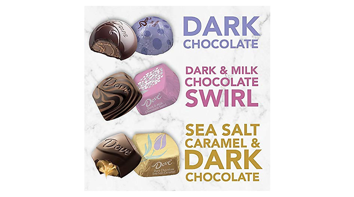 DOVE Easter Dark Chocolate Variety Pack - Luxurious Spring Treats
