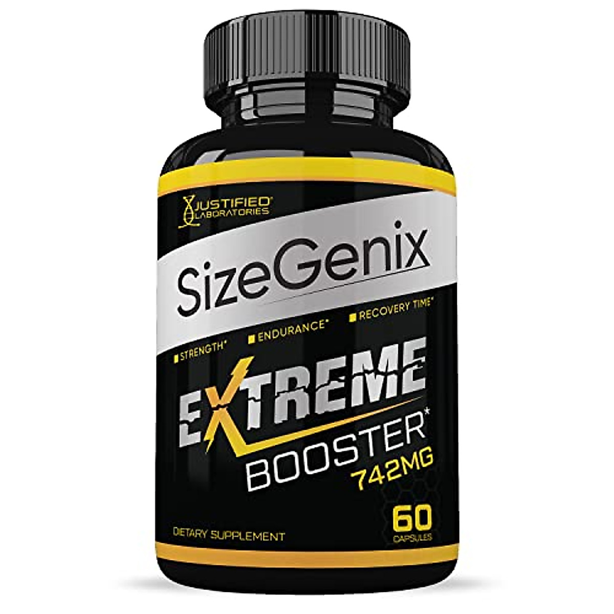 Sizegenix 742mg All Natural Advanced Men's Health Formula 60 Capsules