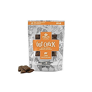 Phelps Wellness Collection Gut Check Digestive & Gut Health Lamb Recipe Dog Treats 2 Pack 4.5 oz
