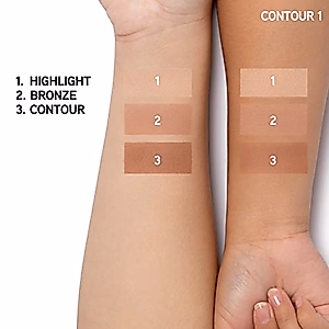 Physicians Formula Butter Bronzer Contour Palette, Light/Medium, 0.48 Ounce (Pack of 1)