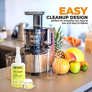 6 Pack Fruit Fly Trap | No Insecticides or Odor, Eco Friendly, Also Catch gnats